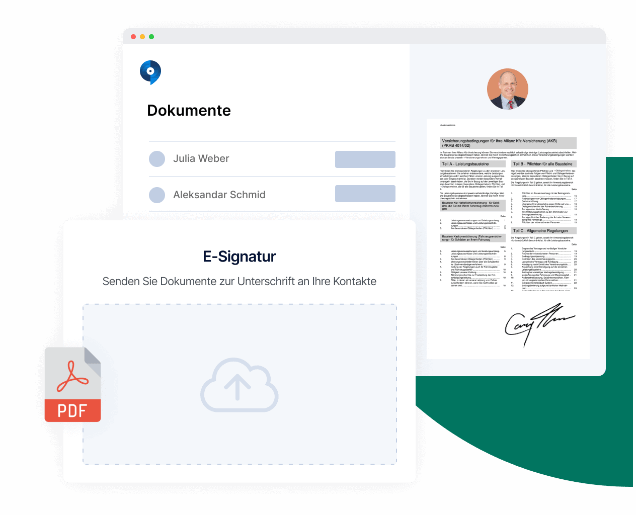 Die e-Signatur | Für den efizienten Vertrieb | Flexperto